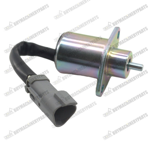 12V Fuel Shutoff Solenoid 2848A278 Fit for CAT 236 246 Skid Steer Perk ...