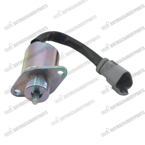 12V Fuel Shutoff Solenoid 2848A278 Fit for CAT 236 246 Skid Steer Perk ...