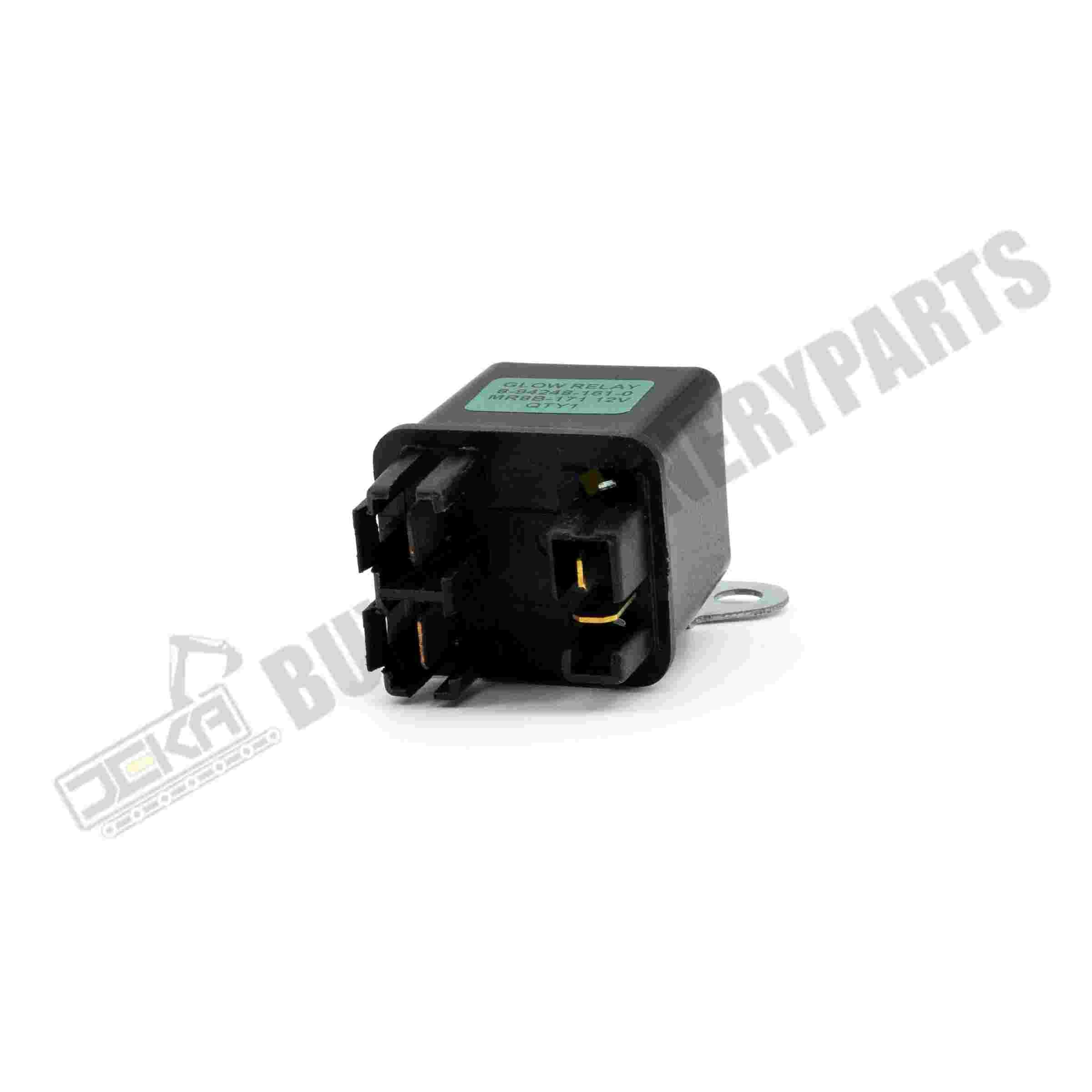 12V Glow Plug Relay 8942481610 for Isuzu Engine Hitachi EX27U EX30U EX ...