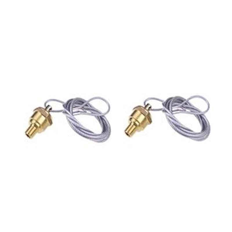 2-Piece Aftermarket Air Tank Drain Valve KN21015 for 1/4' NPT Semi Tru ...