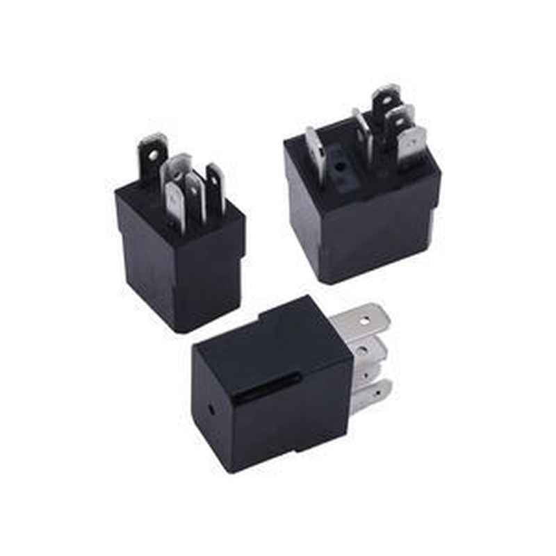 3-Piece 12V Micro Relay 332/C3148 716/30149 for JCB Backhoe Loaders ...