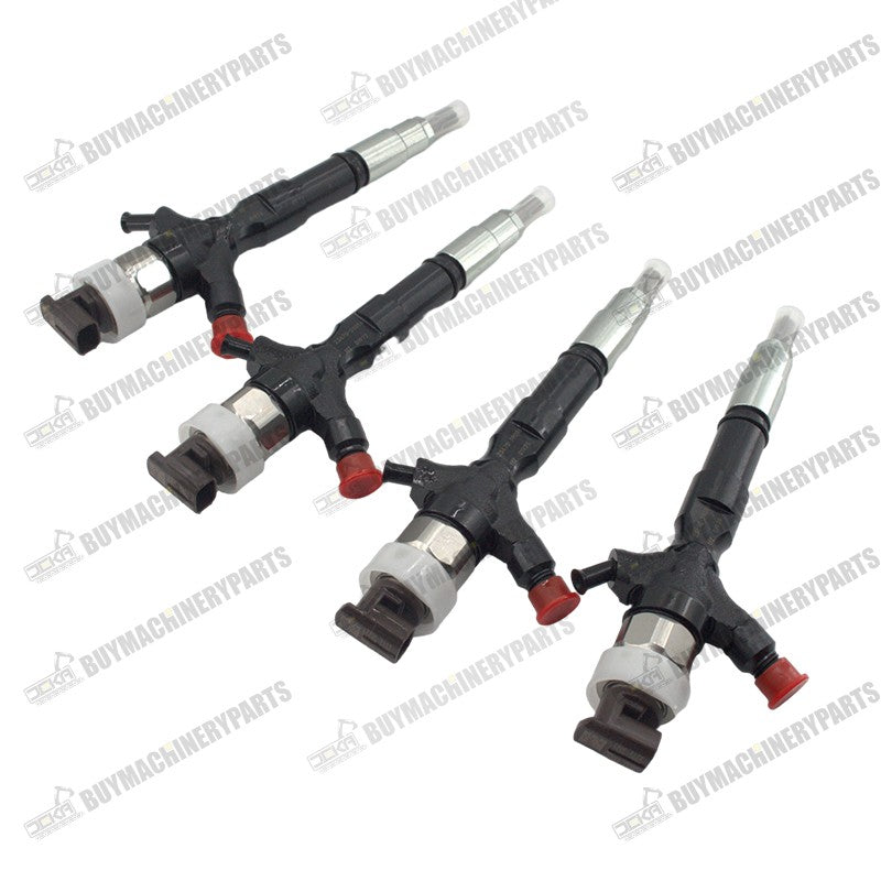 4 PCS Fuel Injector 23670-39096 095000-5660 for Toyota Engine 2KD 2KD ...