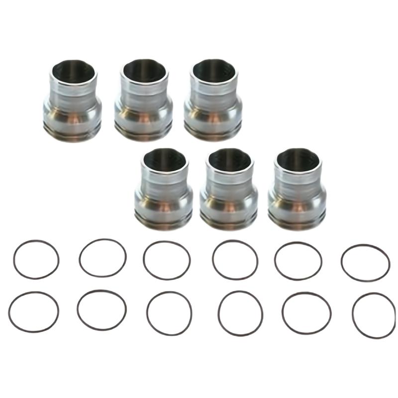 6 Pcs Injector Sleeve With O-Ring 229-1490 for Caterpillar CAT Engine ...