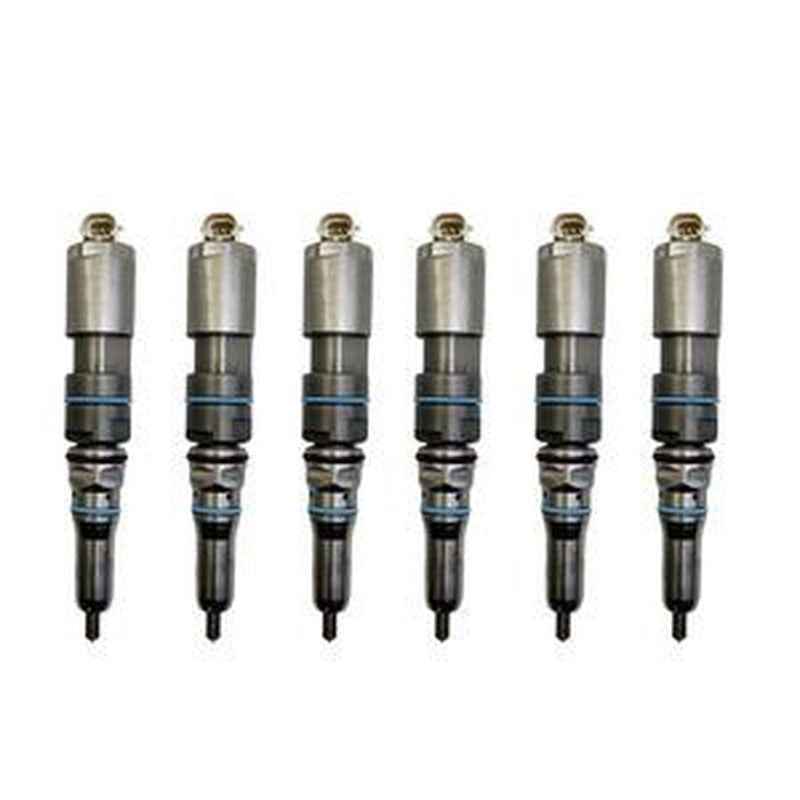 6-Piece Fuel Injector Set 456-3645 20R-5076 for Caterpillar CAT Engine ...