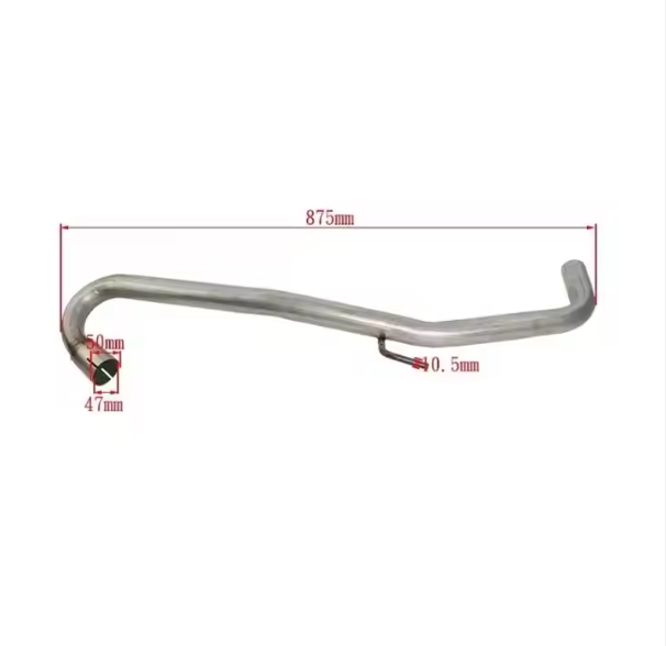 Tail Pipe Assembly 17509-31090-71 Toyota Engine 1DZ 4Y Forklift FDZN30 ...