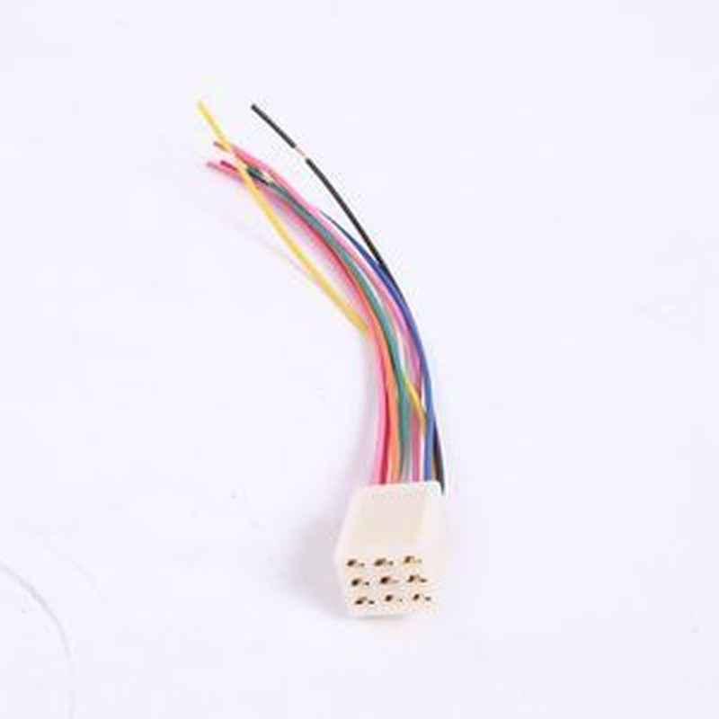 9-Pin Male Plug Wire Harness for Kubota Tractor Radio Stereo ...
