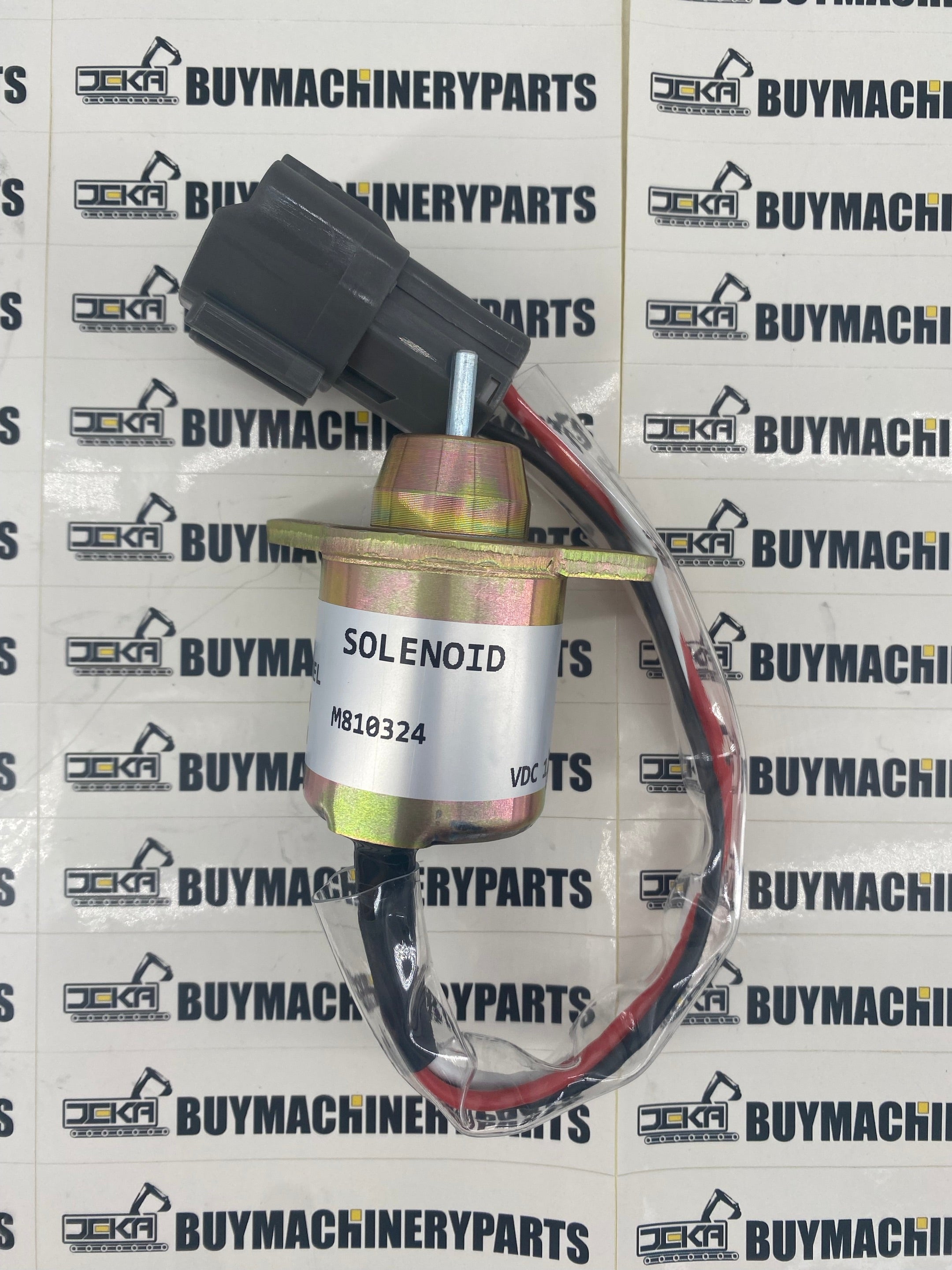 12V Fuel Shut Off Solenoid M810324 for John Deere 4200 4500 4210 4310 ...