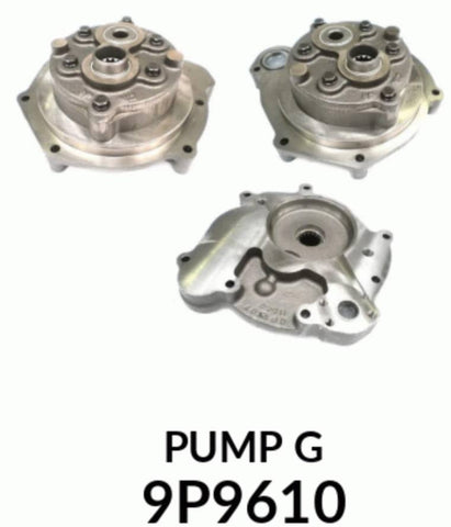 Gear Pump 9P9610 for Caterpillar CAT 966D 966E 966F Wheel Loader R2900 ...