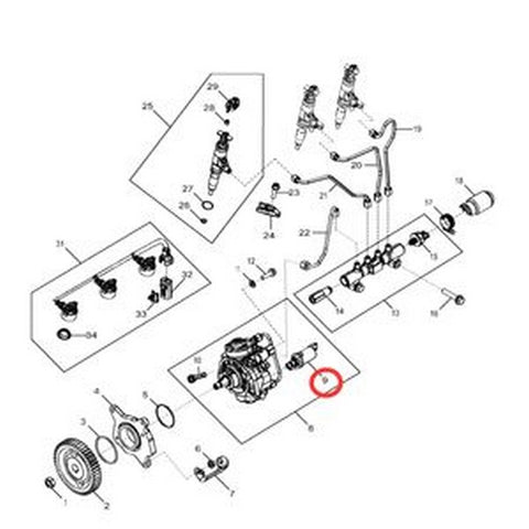Control Valve RE543767 for John Deere Backhoe Loader 310K 310SK 410K ...