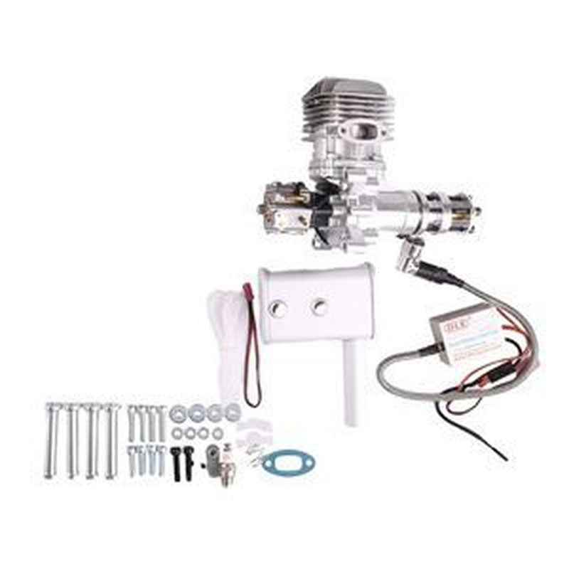 DLE-30 Single Cylinder RC Gas Engine for High-Performance Aircraft ...