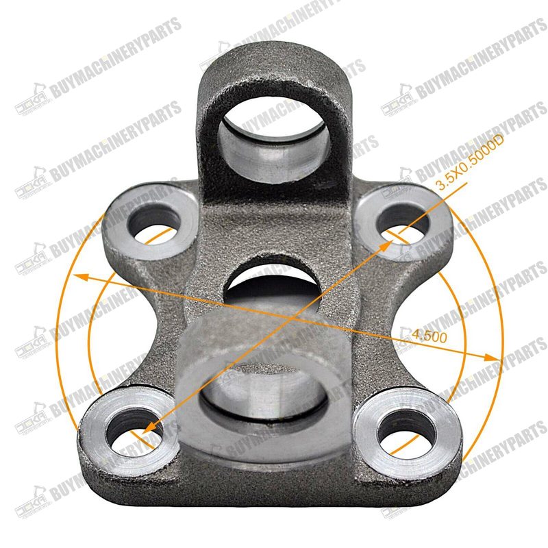 Driveshaft Flange Yoke 2-2-939 for 1310 Series 4x0.488 Holes on 3.5BC – Buymachineryparts