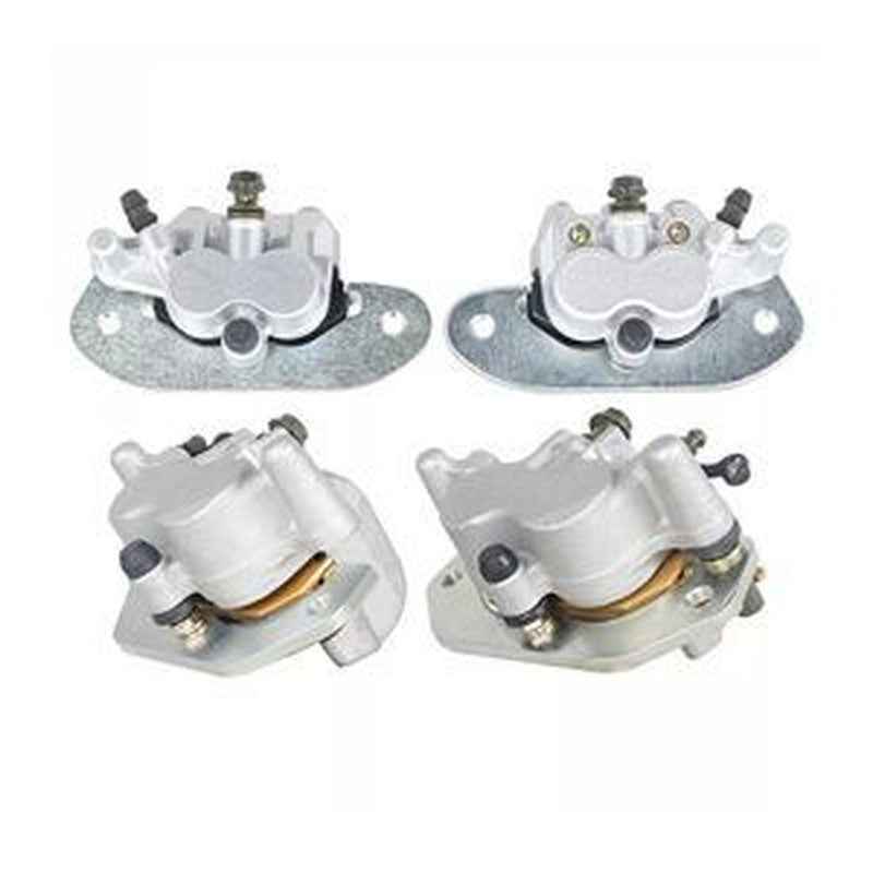 Front & Rear Brake Caliper Set for Yamaha Wolverine Viking EPS UTV ...