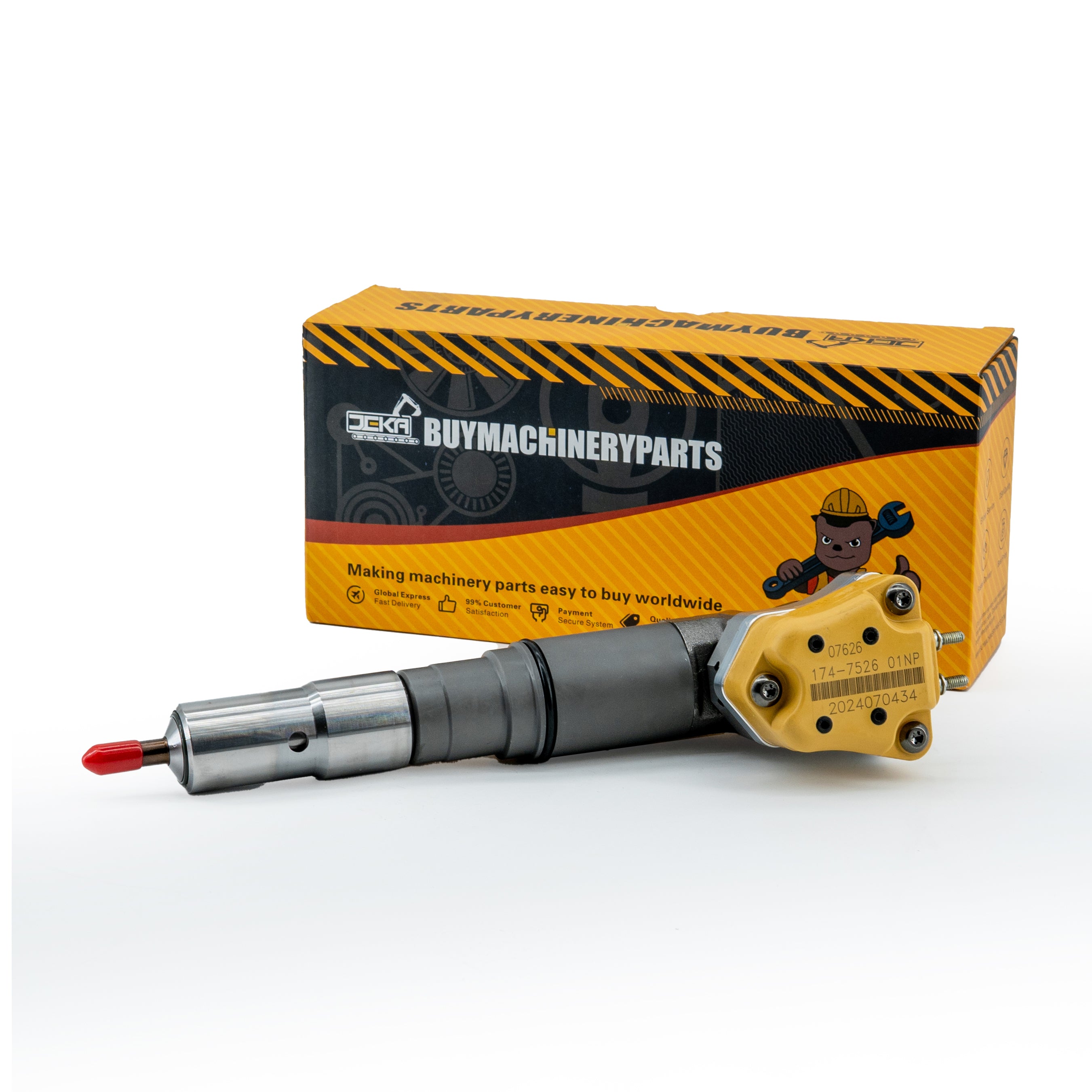 Fuel Injector 174-7526 for Caterpillar CAT Engine 3408E 3412 Truck AD4 ...