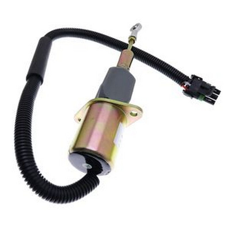 Fuel Shutoff Solenoid 1755ES RE504223 for John Deere PowerTech Engine ...
