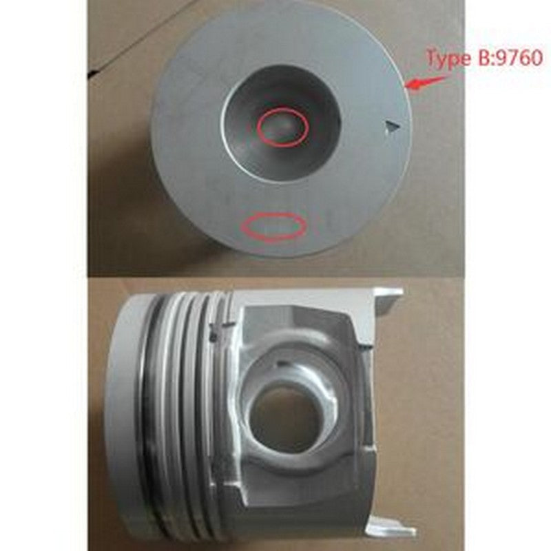 Kit de reconstrucción para motor Isuzu 6HK1 6HK1T 6HK1TC AA6HK1-XQA 6H ...