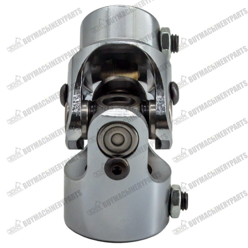 New 1" DD to 3/4" DD Steering Shaft U Joint Coupling Chrome ...