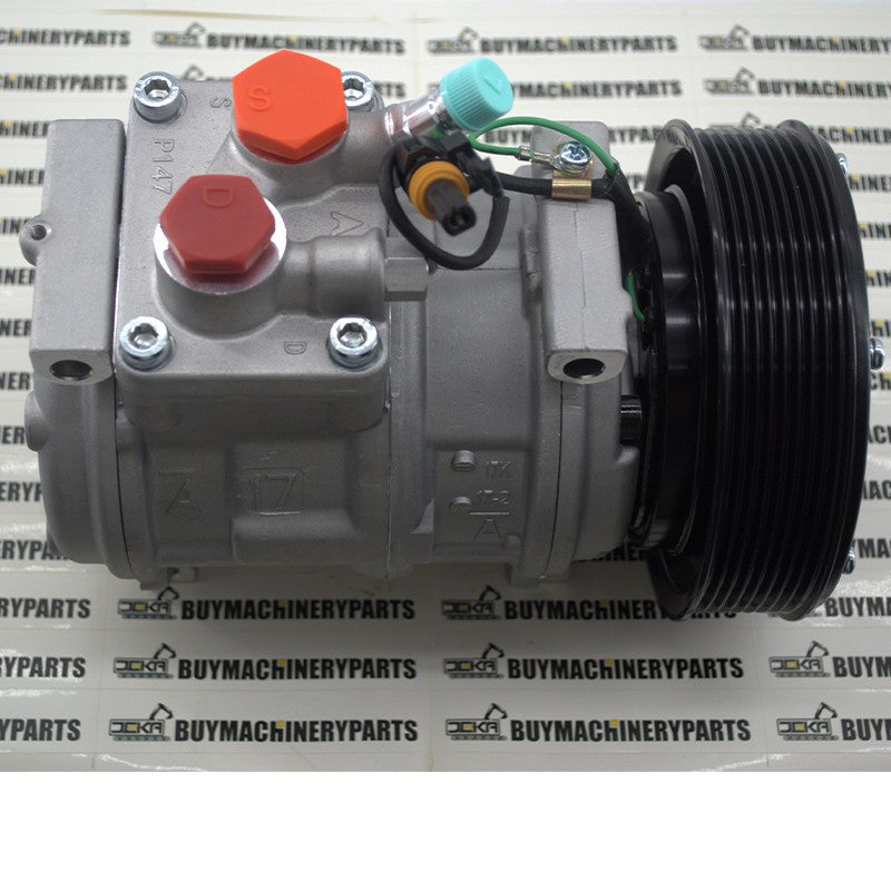 New Denso Style HD A/C Compressor 24V 10pa17c For John Deere at172975 ...