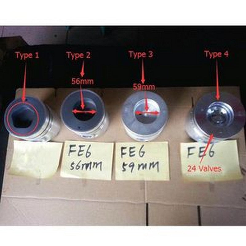 Overhaul Rebuild Kit for Nissan FE6 FE6T FE6-TA FE6TA Engine ...