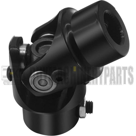 11/16-36 Spline X 3/4" DD Black Steering Universal Joint Single U Join ...