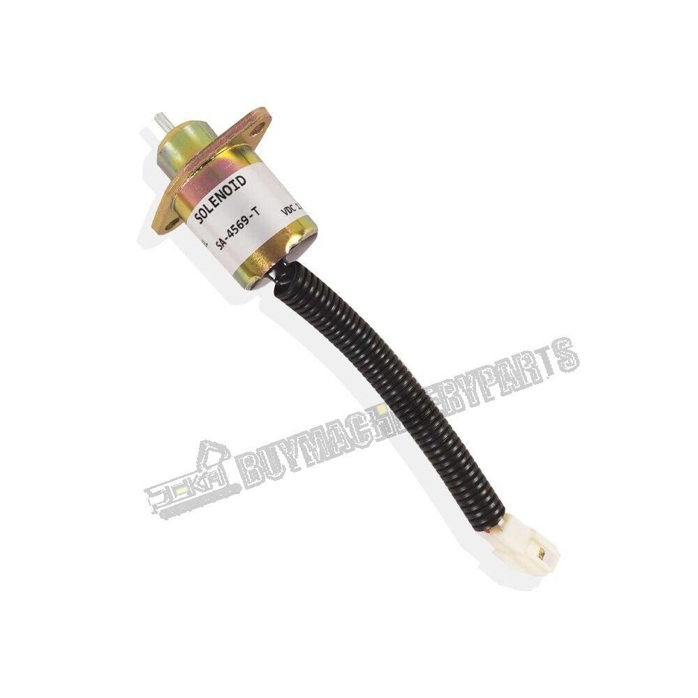 Fuel Shut Off Solenoid 17454-60010 For Kubota D1105 Woodward Yanmar ...