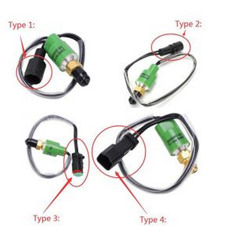 126-2938X03 106-0096 Pressure Switch E320A E312B E320B E320C Excavator ...