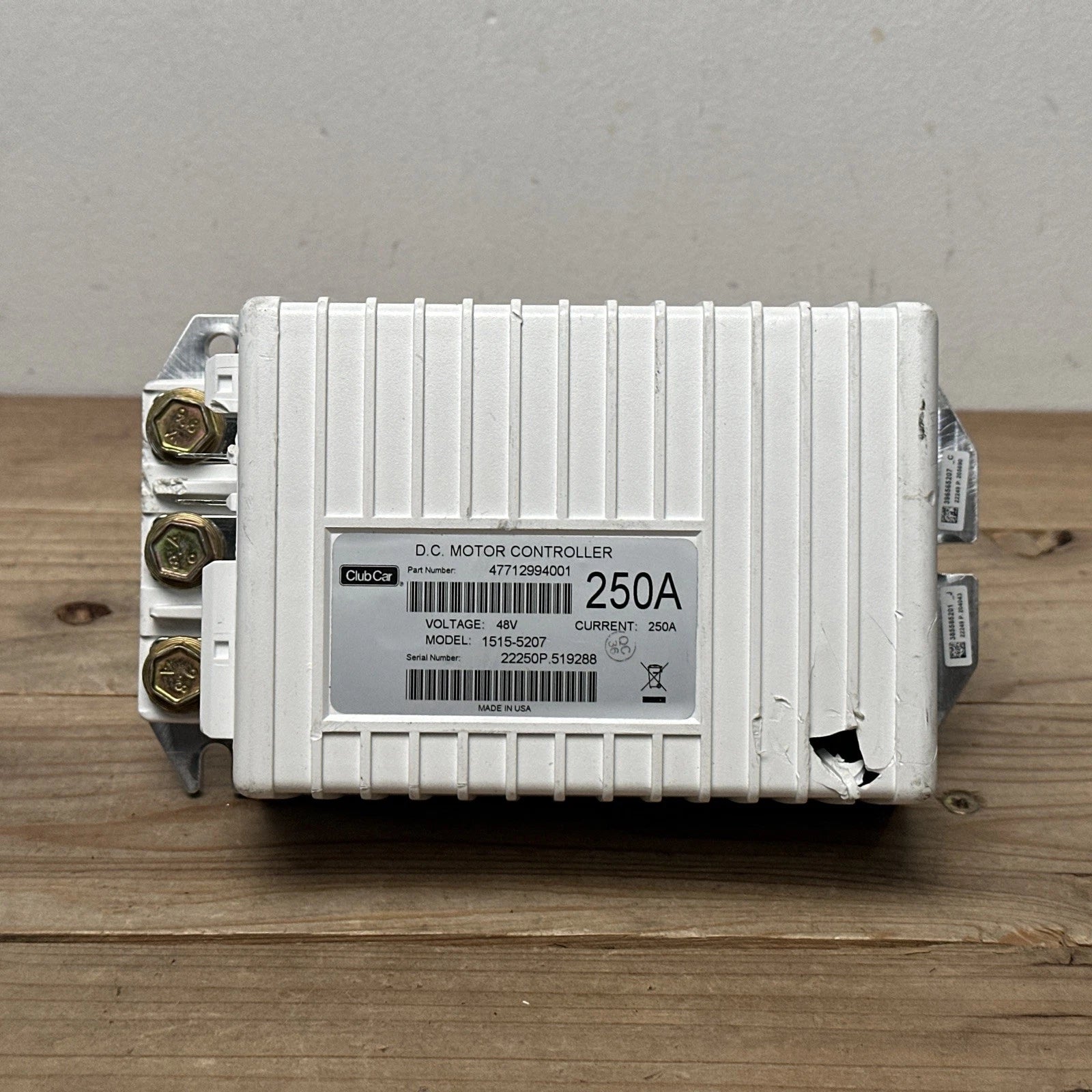 Curtis 1515-5207 DC Motor Controller 48V 250A for Golf Cart ...