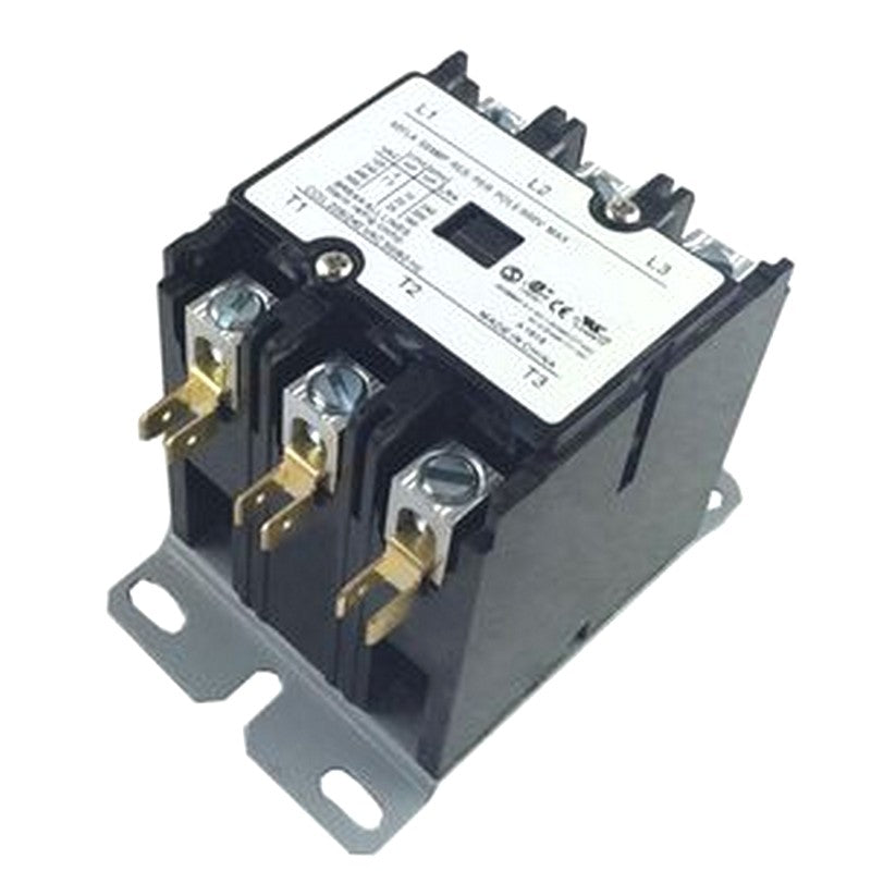 3 Poles 25A 240VAC Definite Purpose Contactor SA-3P-25A-240 ...