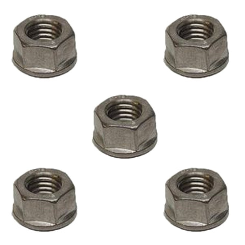 5 Pcs Stainless Steel Turbocharger Mounting Nut 3818824 for Cummins L1 ...