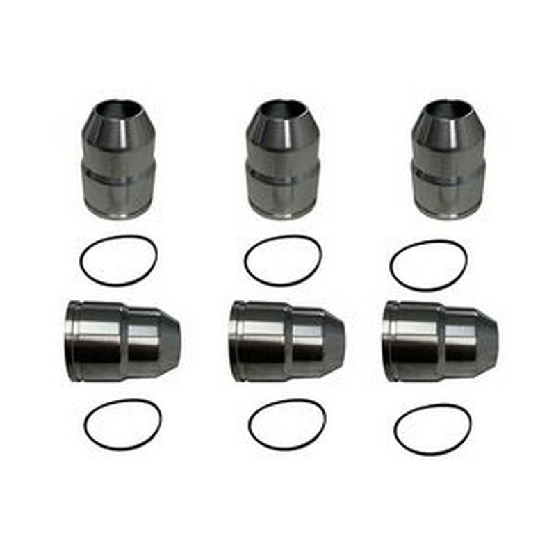 6 Pcs Fuel Injector Sleeve 3680873 3412352 for Cummins Engine ISX QSX ...