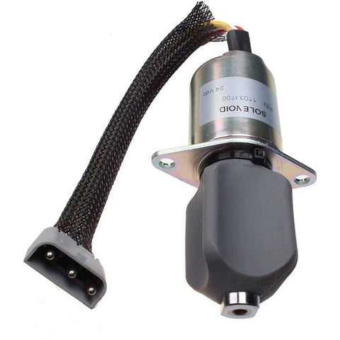 Stop solenoid VOE 11033700 for Volvo Wheel Loaders L70C L330C L70B L33 ...