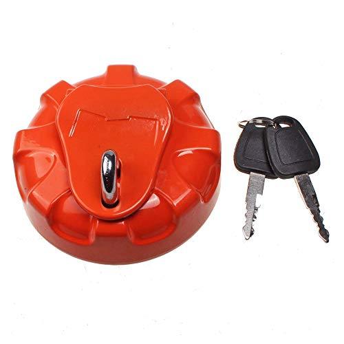 Fuel Tank Cap With 2 Keys for Daewoo Doosan Excavator DH215-7 DH225-9 ...
