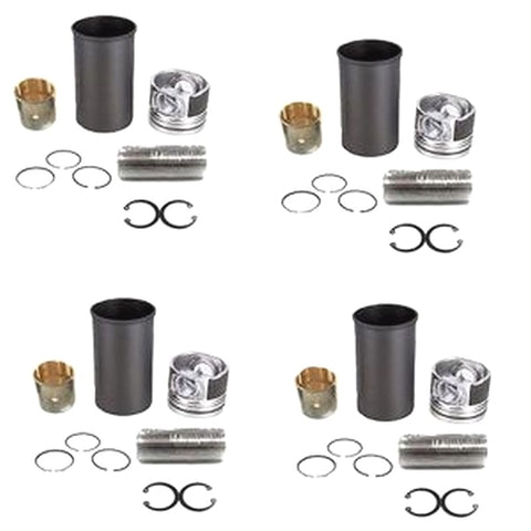 Engine Liner Kit for Mitsubishi S4E2 S4E-¢òCaterpillar TCM Clark Forkl ...