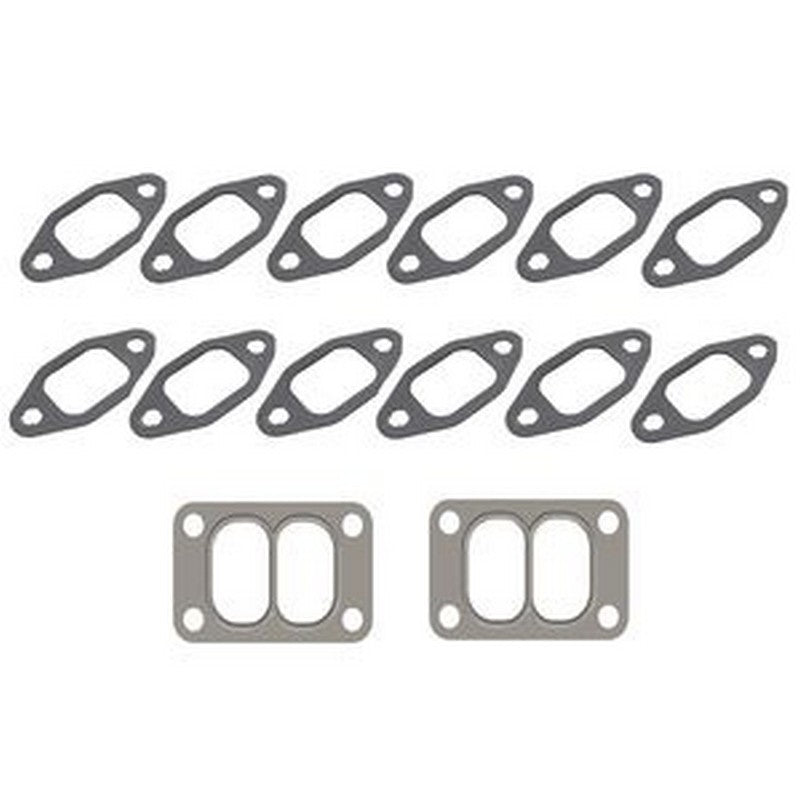 Exhaust Manifold Turbo Gasket Set for Cummins Engine 4BT 6BT 4B5.9 ...