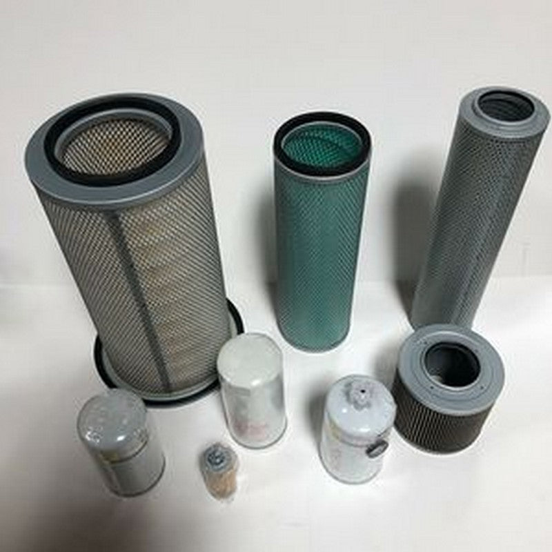 Filter Kit for Doosan Daewoo Engine DB58T Excavator DH150-7 DH150W ...