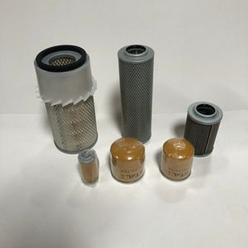 Filter Kit for Isuzu Engine 4JB1 Doosan Daewoo Excavator DH55-5 ...