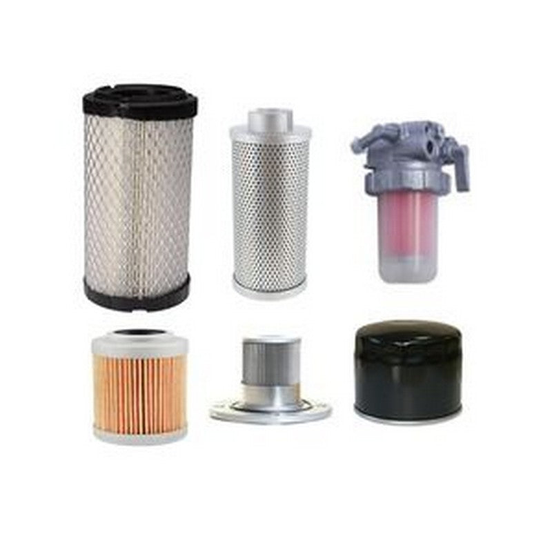 Filter Kit for Kubota Engine D1105-K Hitachi Boom Lift HX140B – Buymachineryparts