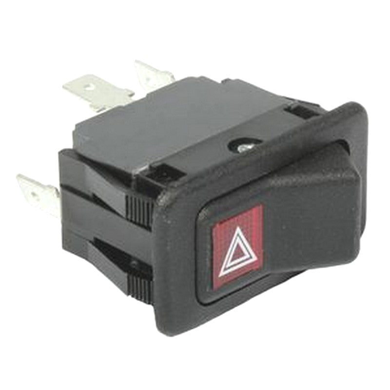 Flasher Lamps Hazard Rocker Switch 122736A1 for CASE 90XT 40XT 445CT 4 ...