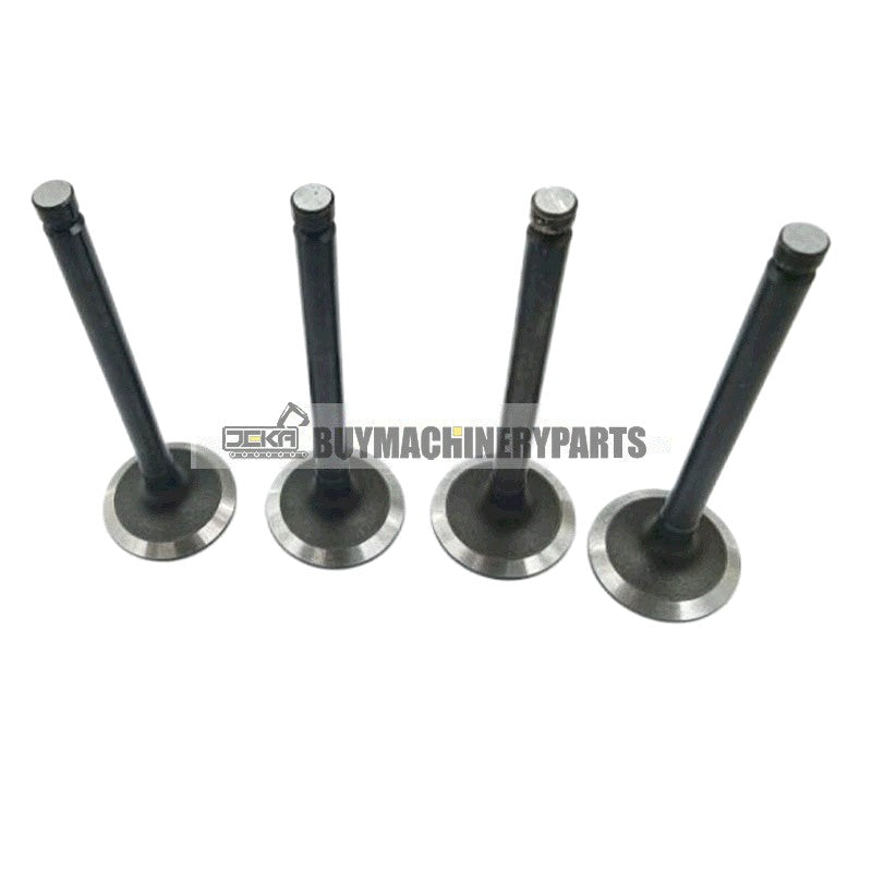For Yanmar 4TNE88 Komatsu 4D88E Intake Valve 4PCS YM129100-11100 ...