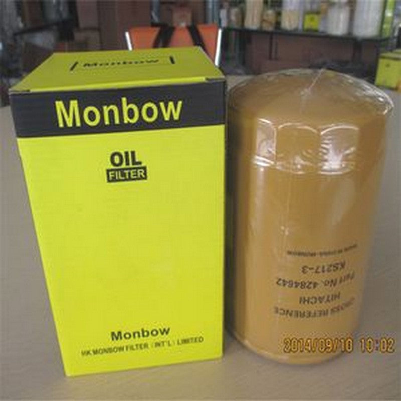 For Hitachi Excavator EX120-2 EX120-3 EX120-5 Oil Filter 4296675 ...