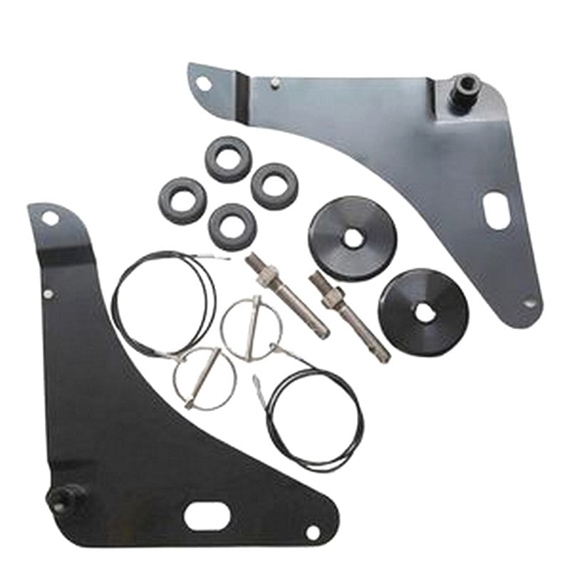 Hood Pin Kit Black 82214260AC P5155755 for Dodge Challenger ...