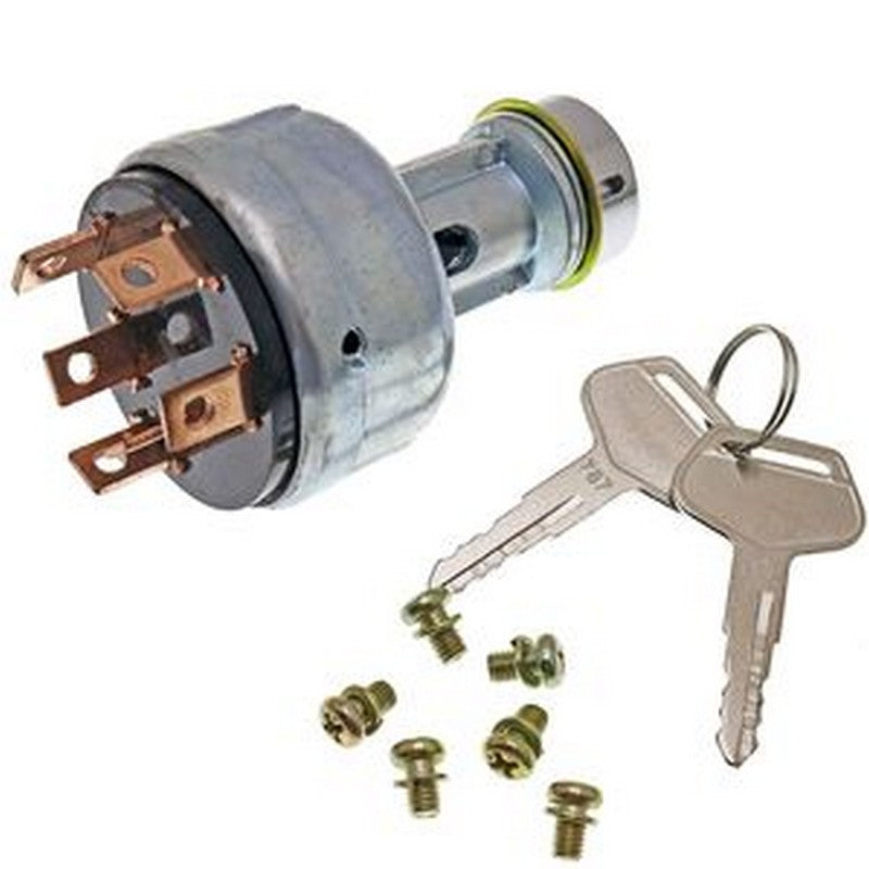 Ignition Starter Switch 08086-10000 With Keys for Komatsu Skid Steer L ...