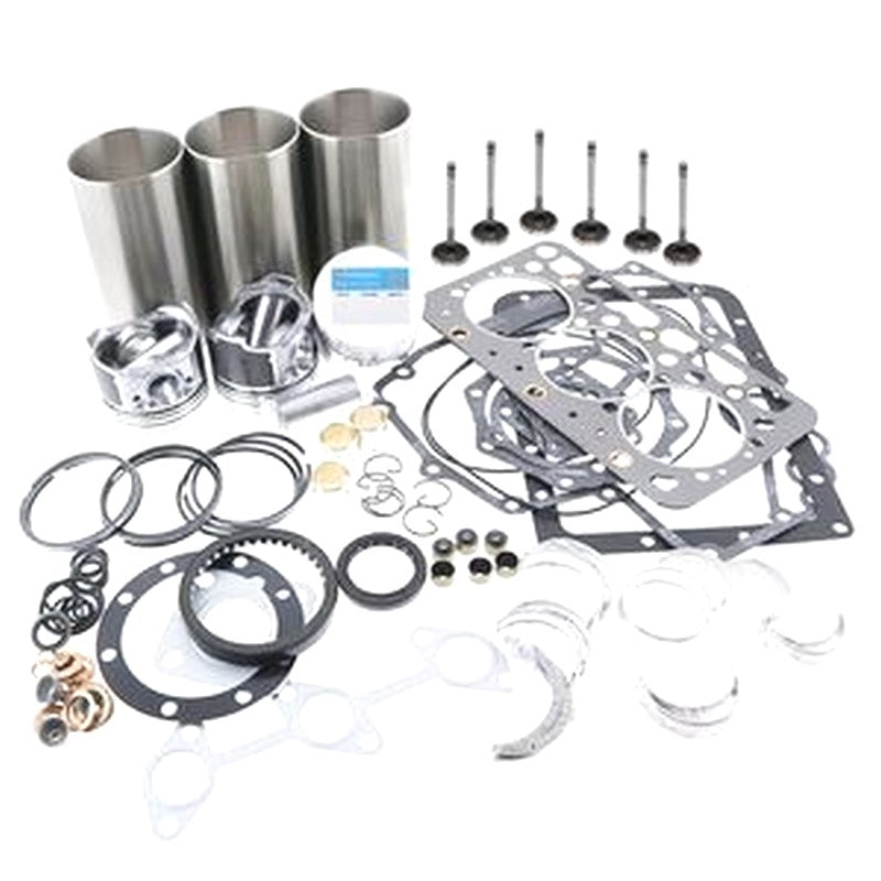 Overhaul Rebuild Kit for Mitsubishi Engine K3E CASE Tractor 234 235 Hi ...