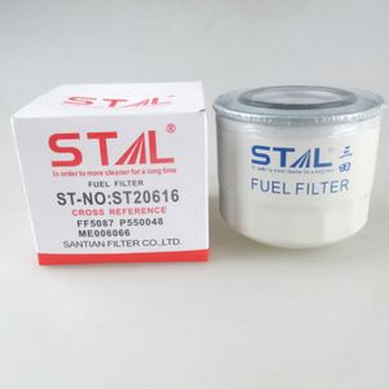 For Doosan 55W-V 75-V 55-V PLUS Fuel Filter 471-00044A 119000-55600 ...