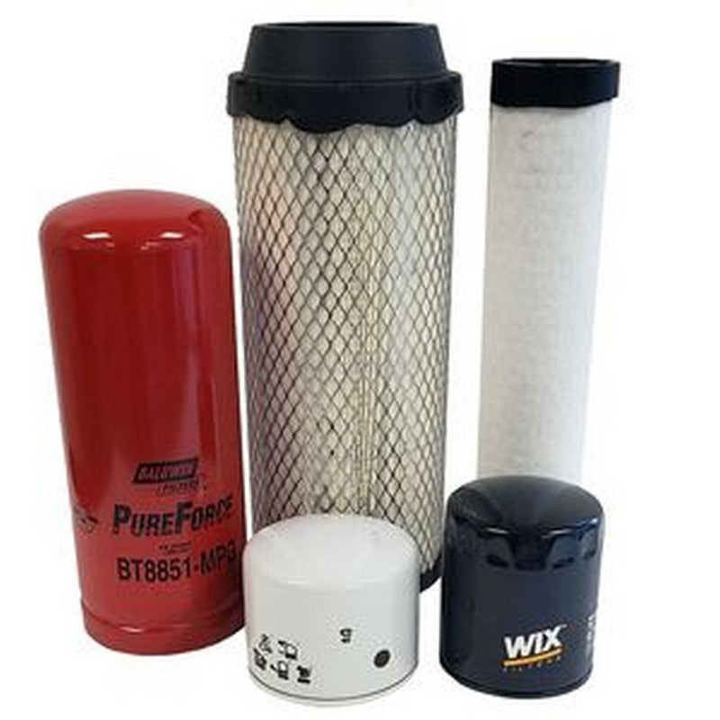 Maintenance Filter Kit for Yanmar Engine 3TNV88 GEHL Skid Steer Loader ...
