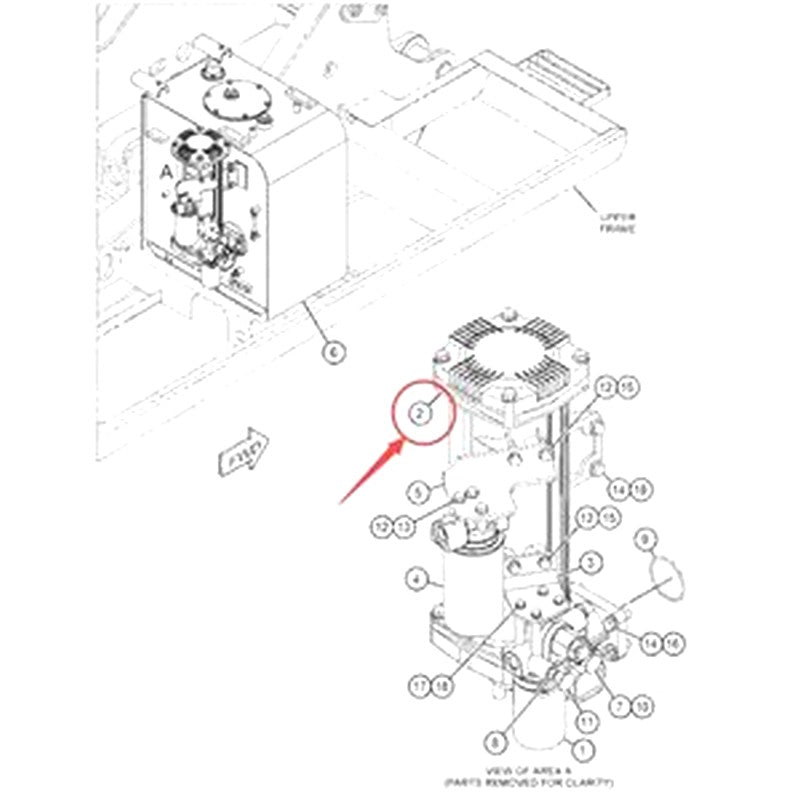 Oil Filter 1884140 for Caterpillar CAT 320C 320D 324D 325C 325D 329D 3 ...