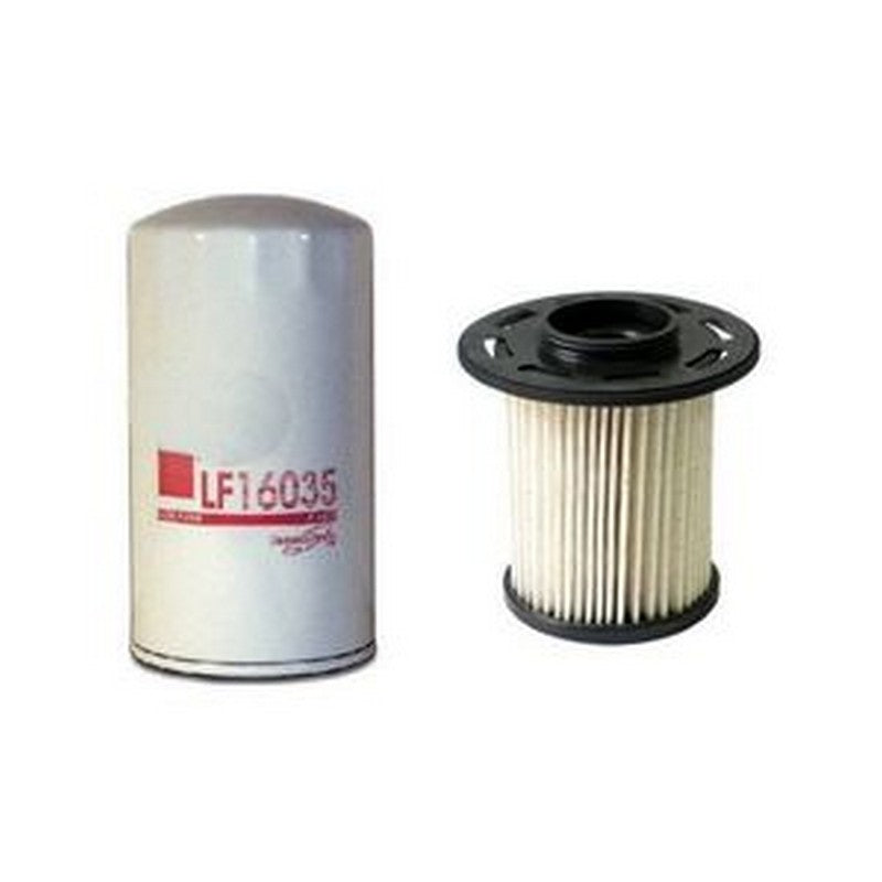 Oil & Fuel Filter Kit LF16035 FS19598 for 1997-1998 Fleetguard Cummins ...