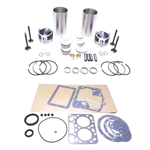 Overhaul Rebuild Kit for Yanmar 2TNV70 Engine Hitachi 8NX Takeuchi T10 ...