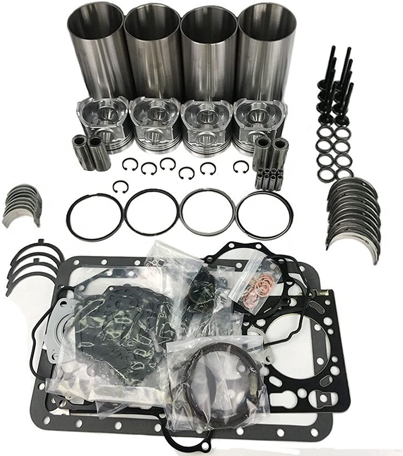 Overhaul Rebuilt kit for Isuzu 4BD2 Engine Chevrolet W3500 Forward 92 ...