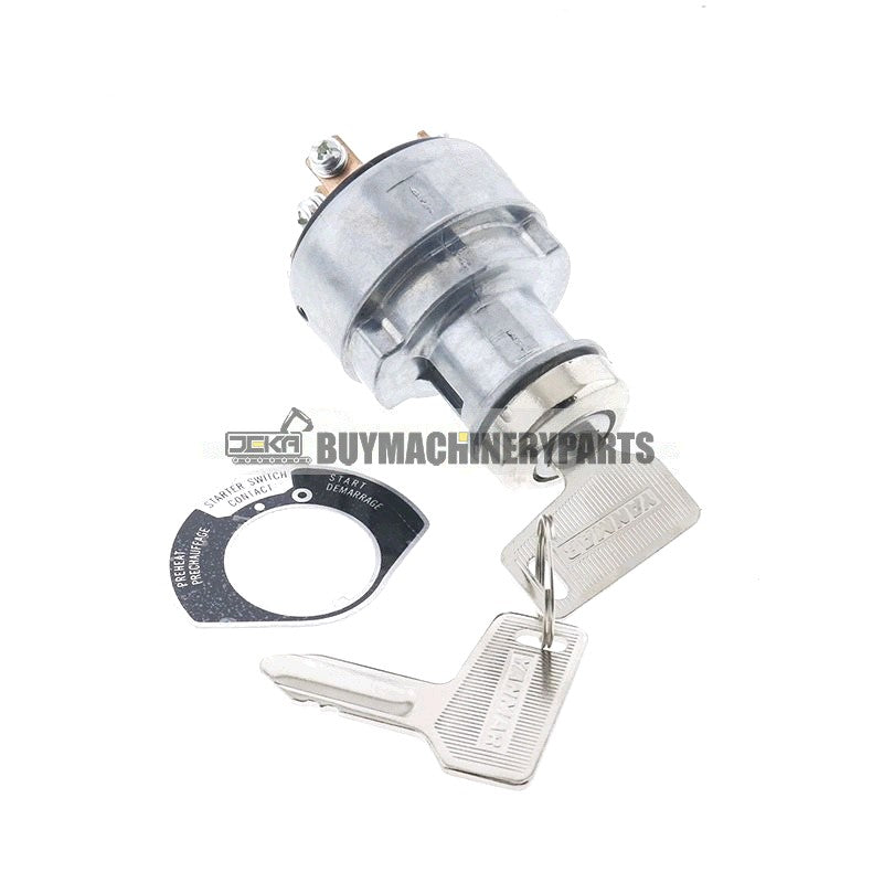 Stater Switch 933110-00100 933110-00200 With 301 Keys for Yanmar C50R ...