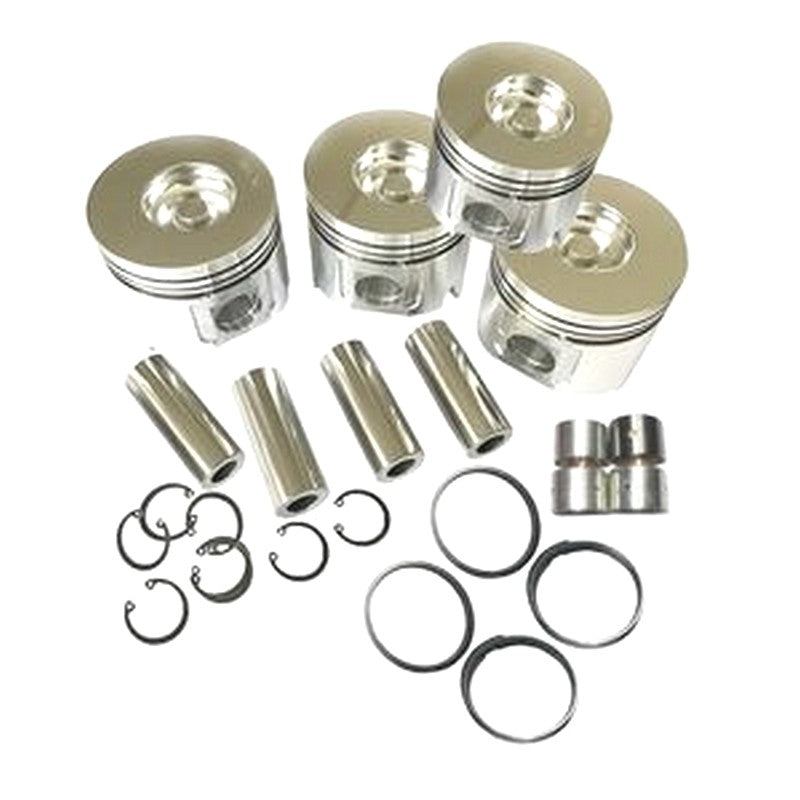 STD Piston Set With Ring for Toyota 5K Gasoline LPG 5FG-7FG Forklift ...